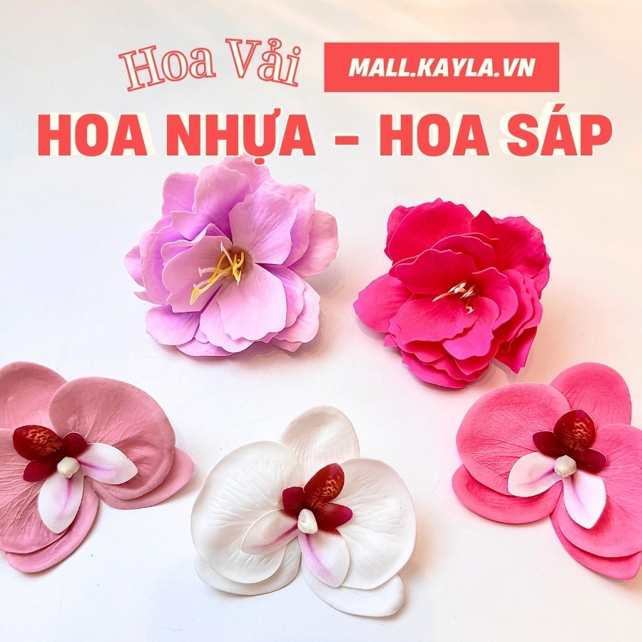100 Mẫu Hoa Giả Trang Trí - Hoa Nhựa - Giá Sỉ Luôn Có Hàng